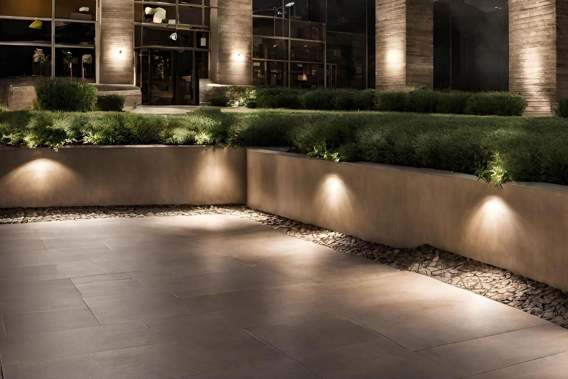 Elevate Your Business | OutdoorGlo's Lighting Gallery